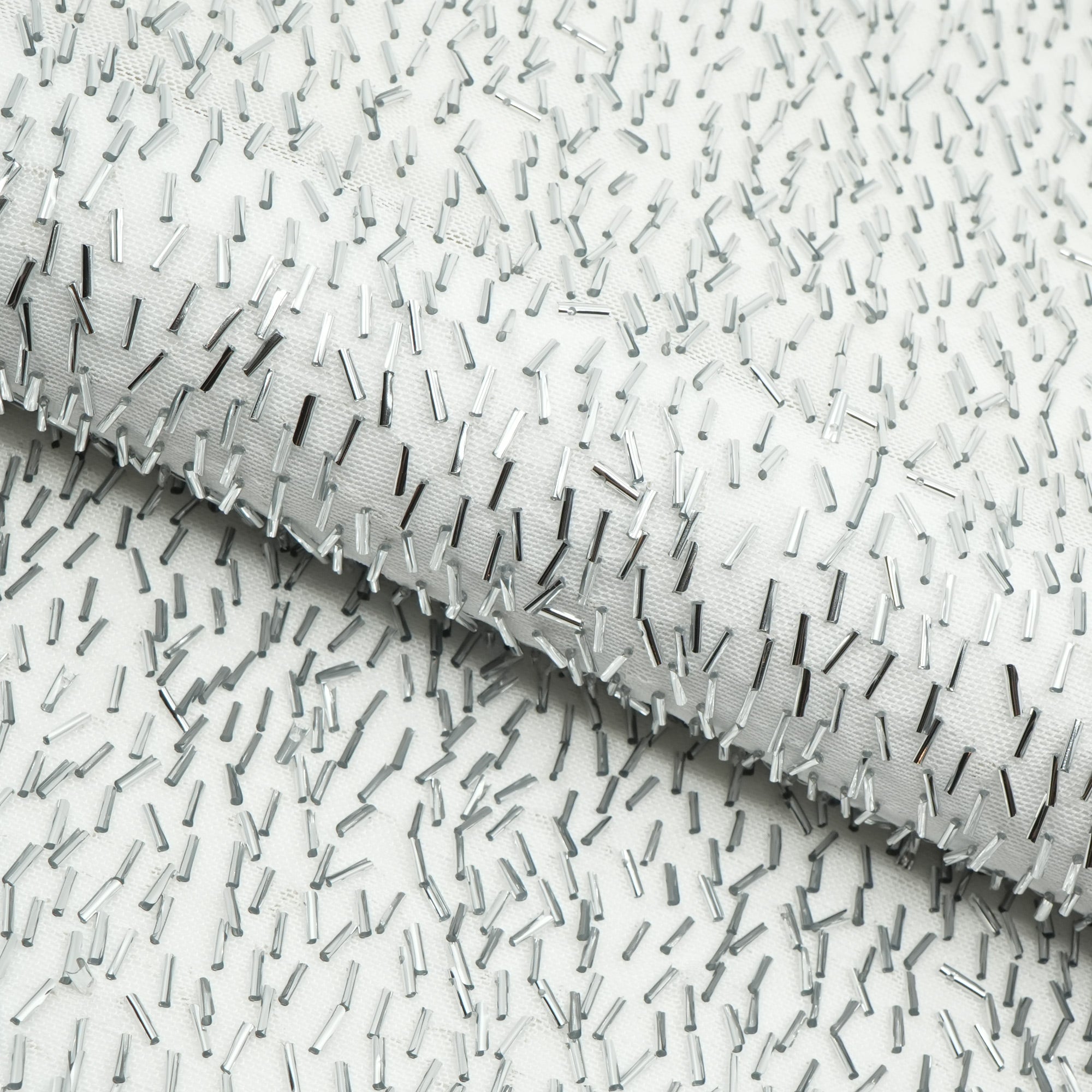 Beaded Mesh: Lightweight & Eye-Catching Fabric