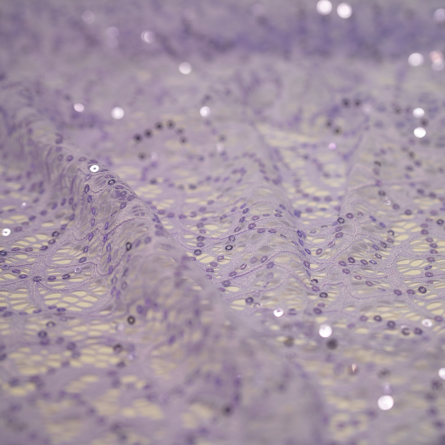Isabelle Stretch Lace Sequin Fabric | Blue Moon Fabrics