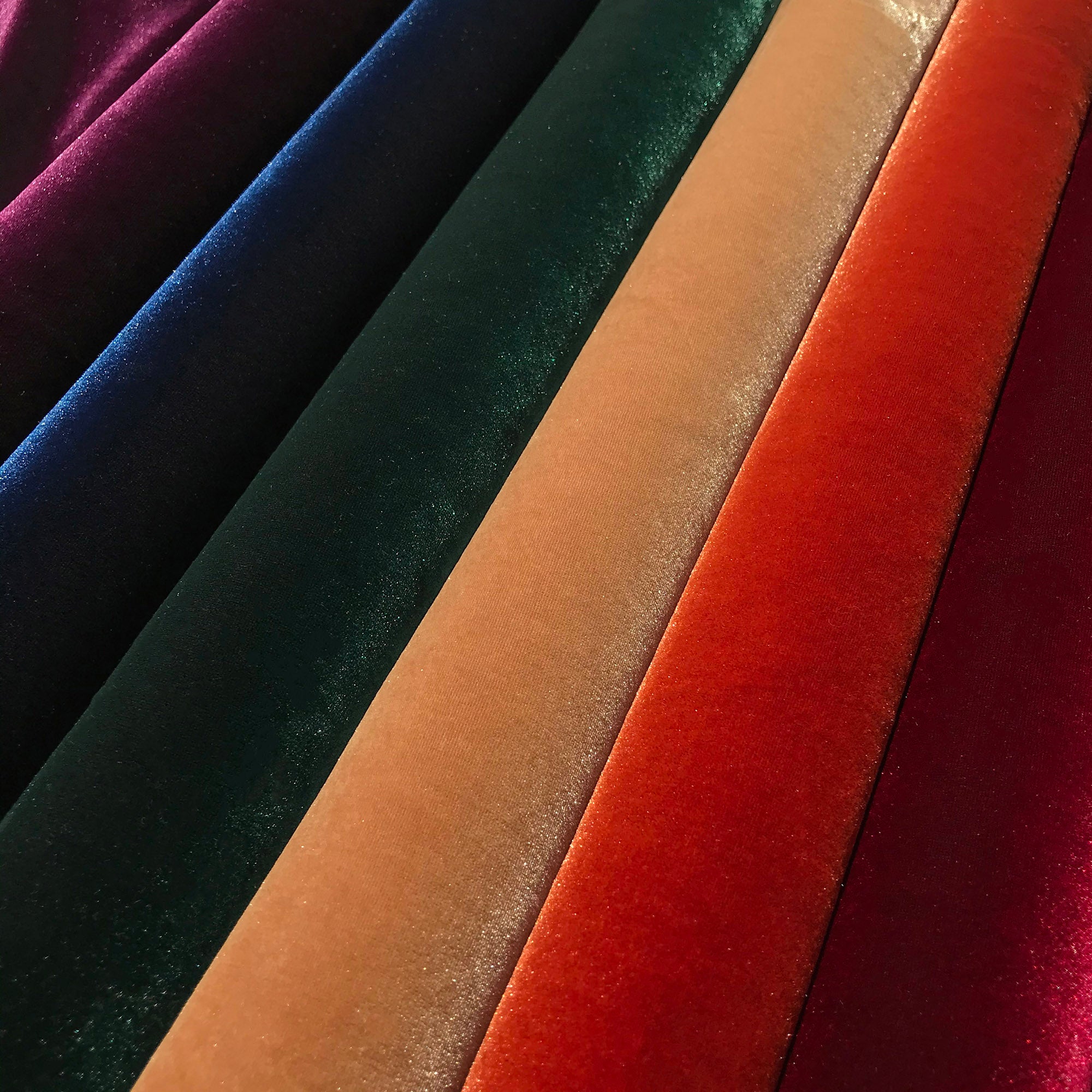 Regal Premium Stretch Velvet Fabric | Blue Moon Fabrics